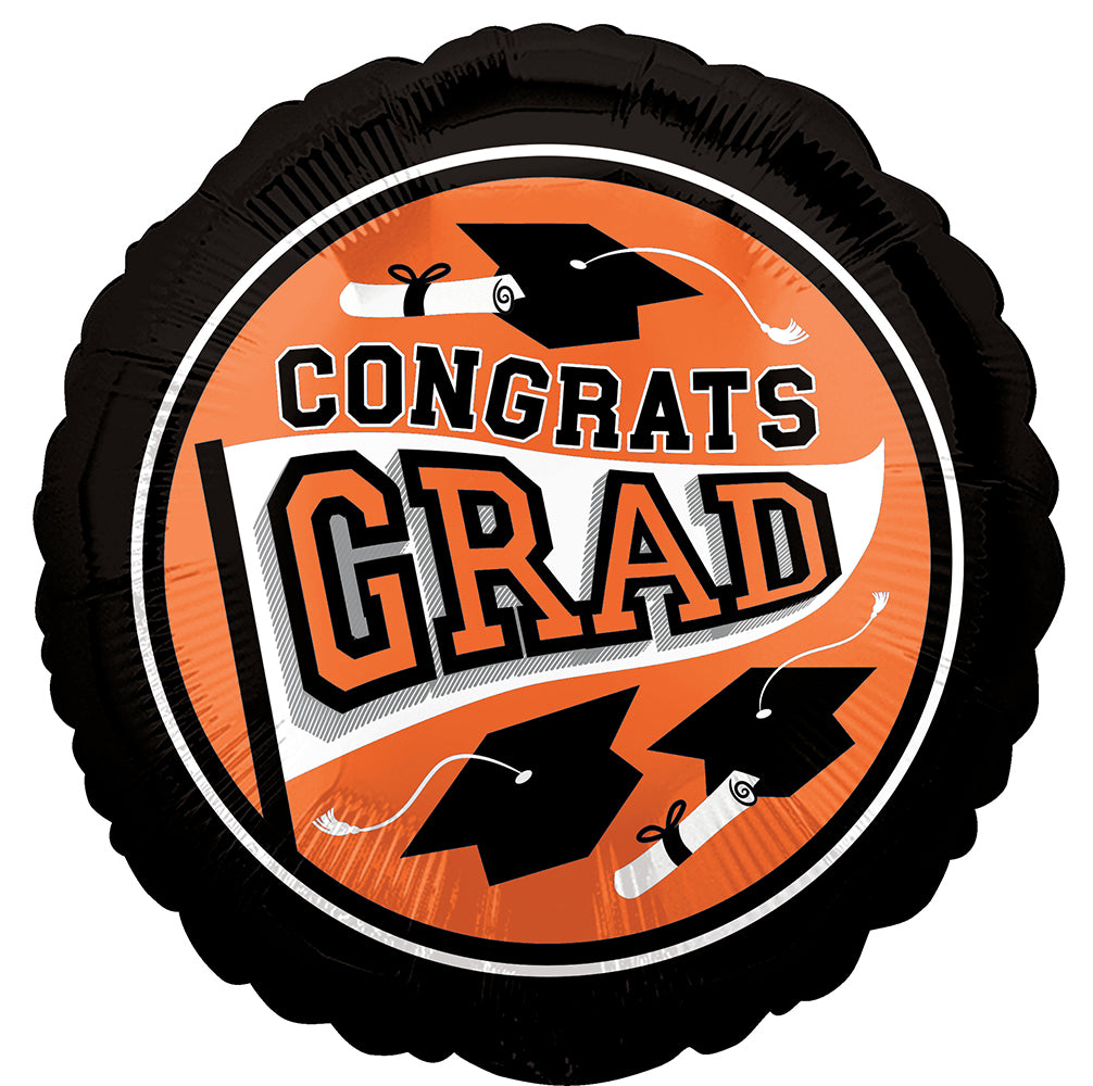 Felicidades Graduado Foil Balloon by Anagram International - Balloons123